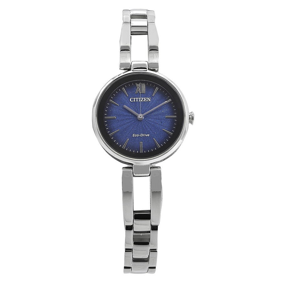 Citizen Eco-Drive Blue Dial Ladies Watch EM0807-89L 4974374331755 - Watches - Jomashop