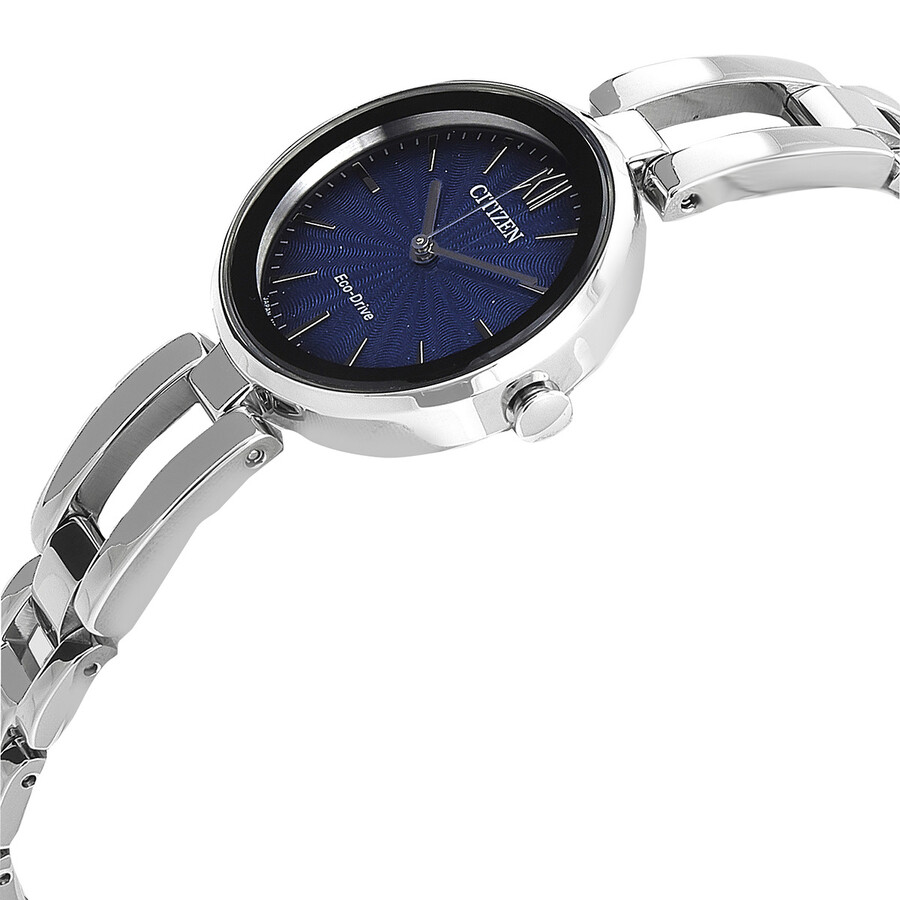 Citizen Eco-Drive Blue Dial Ladies Watch EM0807-89L 4974374331755 - Watches - Jomashop
