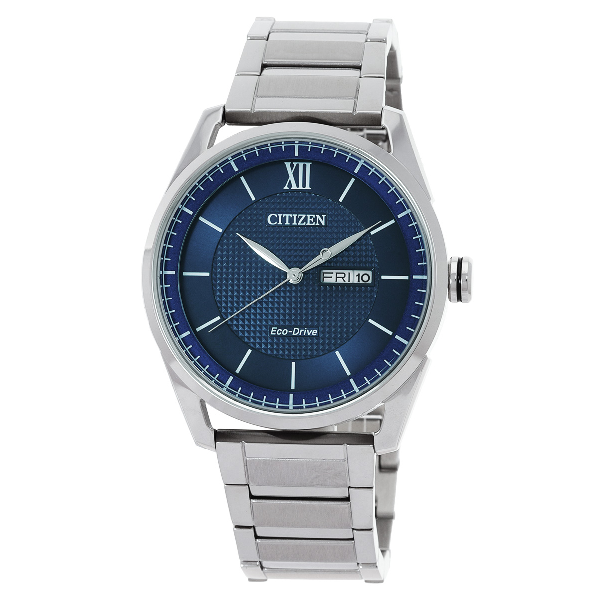 Citizen Eco-Drive Blue Dial Stainless Steel Men's Watch AW0081-89L ...