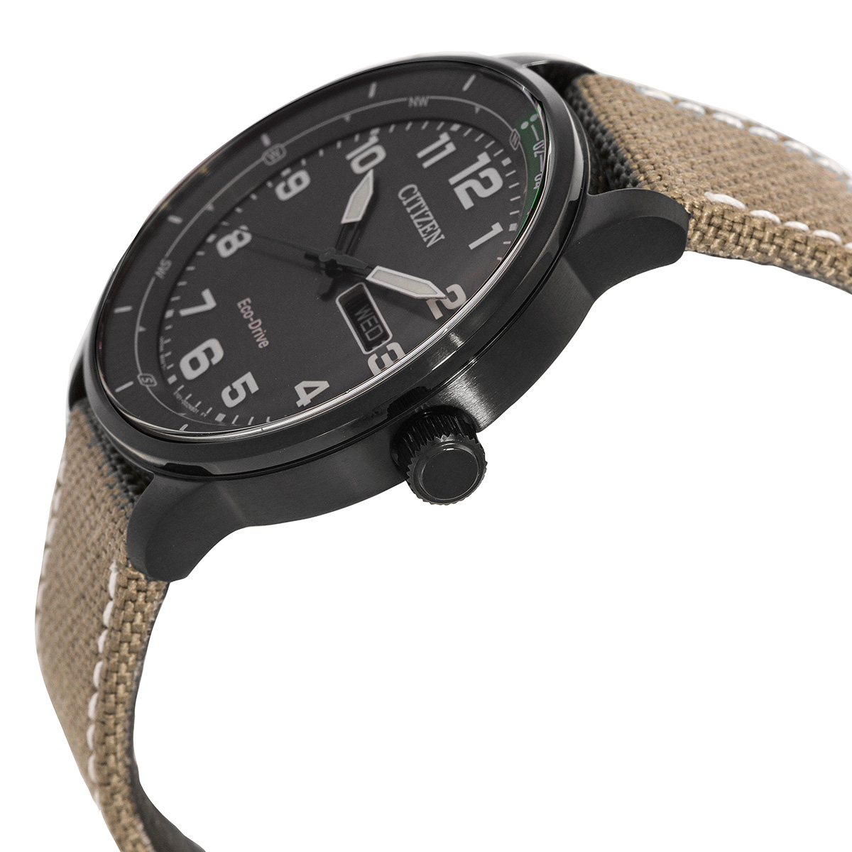 Citizen Eco-Drive Brown Dial Men's Watch BM8595-16H 4974374334244 ...