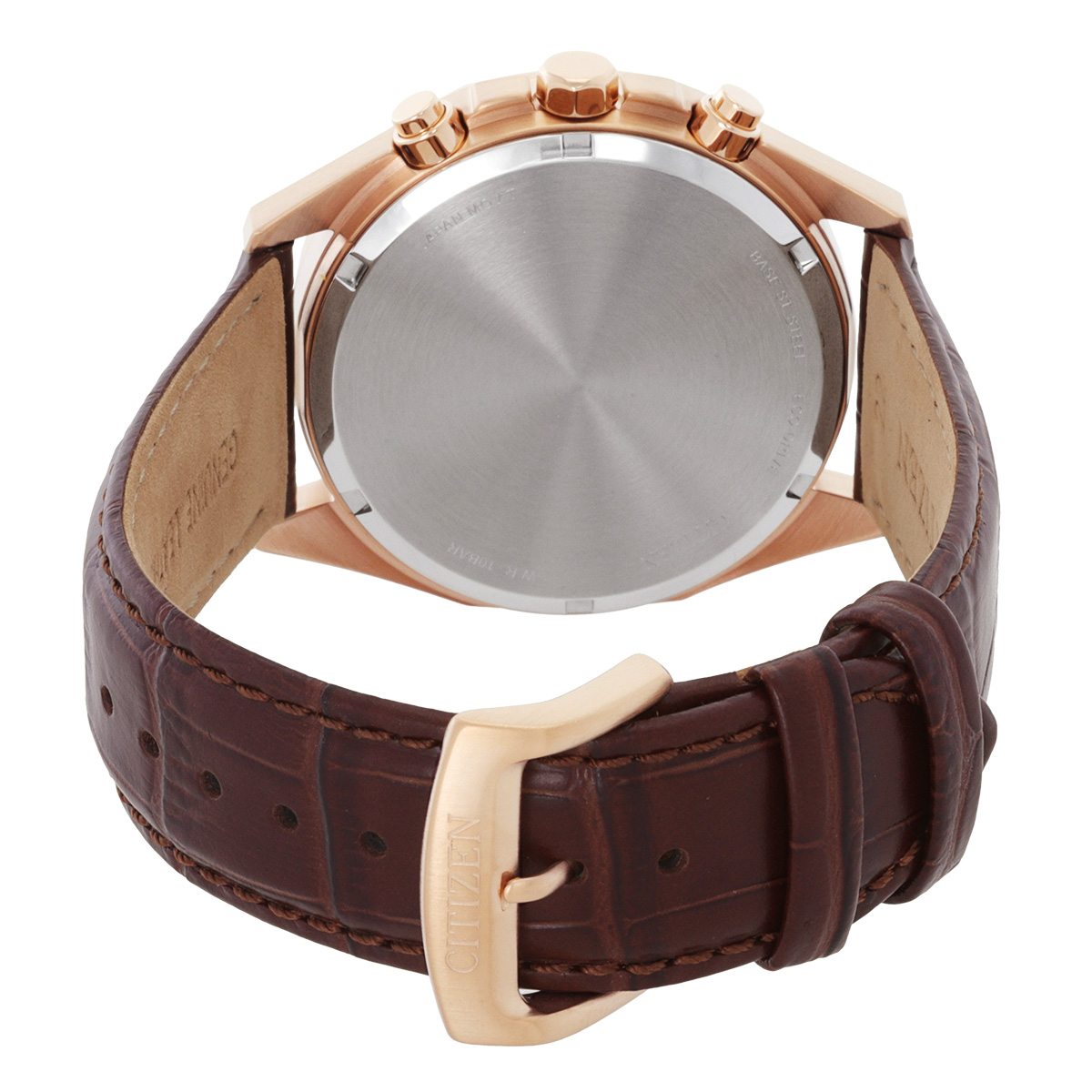 Citizen Eco-Drive Chronograph Ivory White Dial Men's Watch CA4593-15A ...