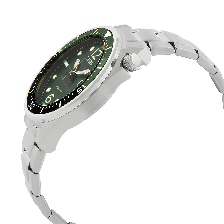 Citizen Eco-Drive Green Dial Men's Watch AW1715-86X - Watches - Jomashop