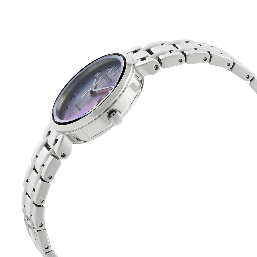 Citizen Eco-Drive Mother of Pearl Dial Ladies Watch EW2690-81Y ...