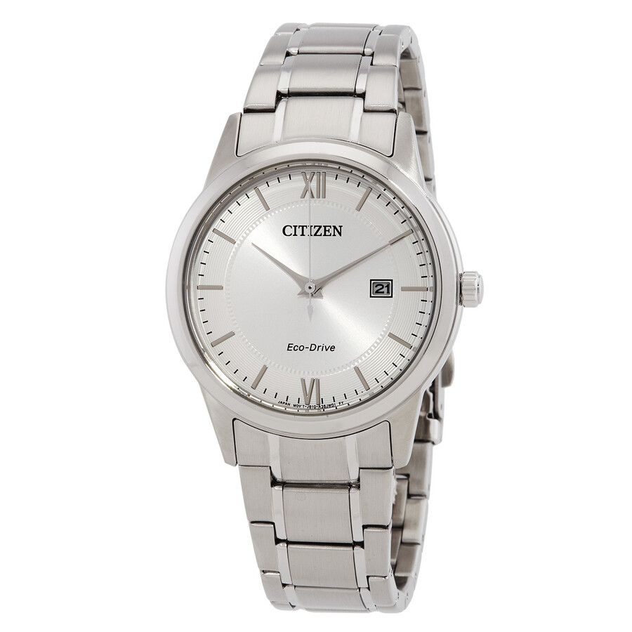 Citizen Eco-Drive Silver Dial Men's Watch AW1780-84A 4974374340559 ...