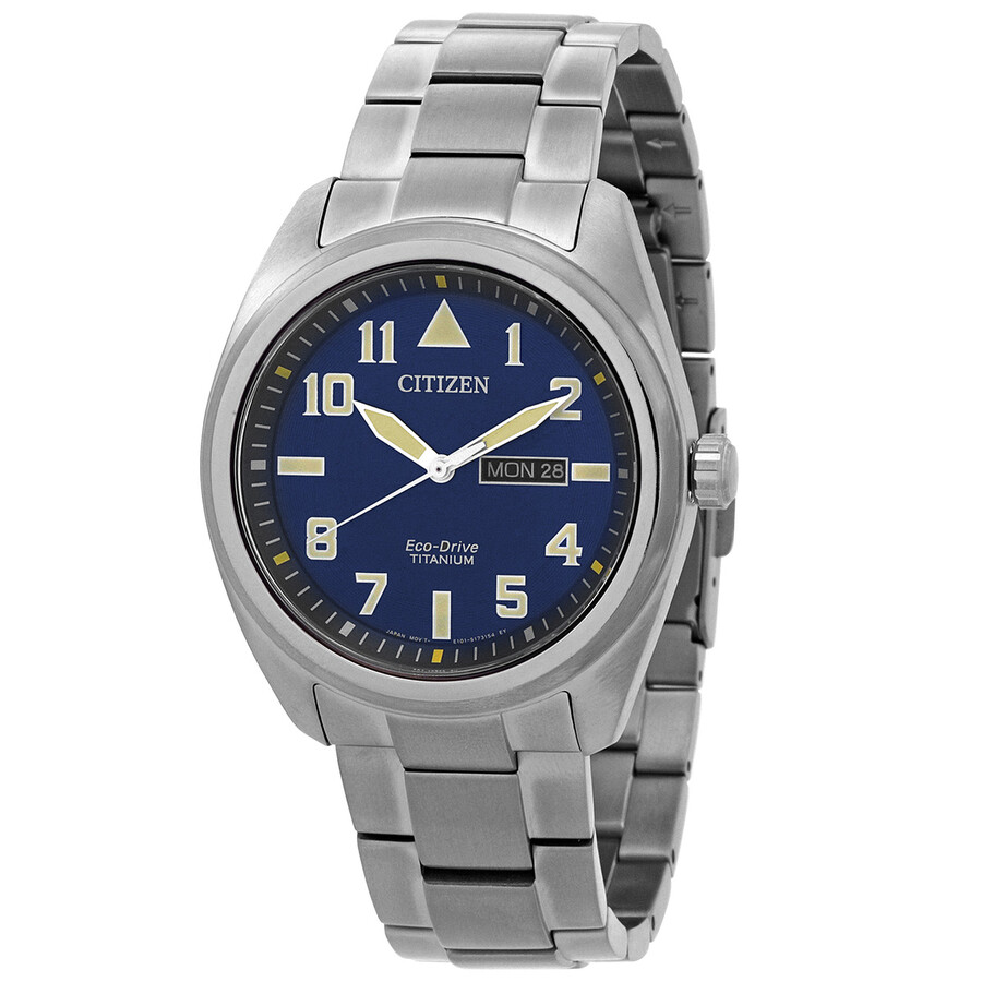 Citizen Garrison Eco-Drive Blue Dial Men's Watch BM8560-88L ...