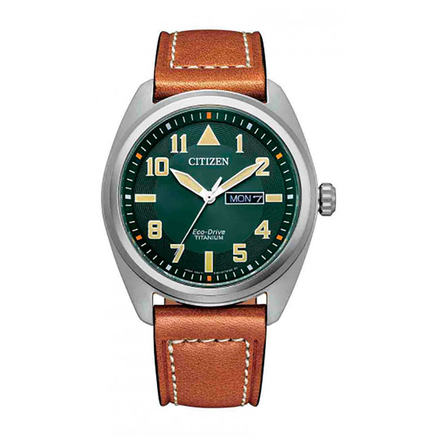Citizen Garrison Eco-Drive Green Dial Men's Watch BM8560-11X ...