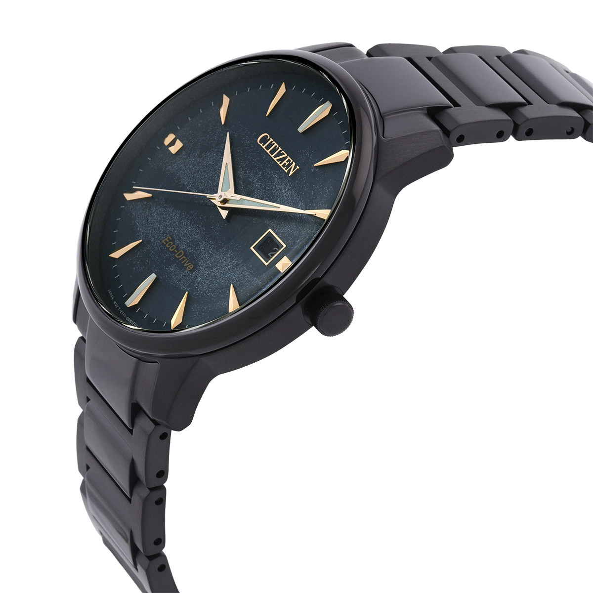 Citizen Pair Eco-Drive Blue Dial Men's Watch BM7595-89L 4974374340443 ...