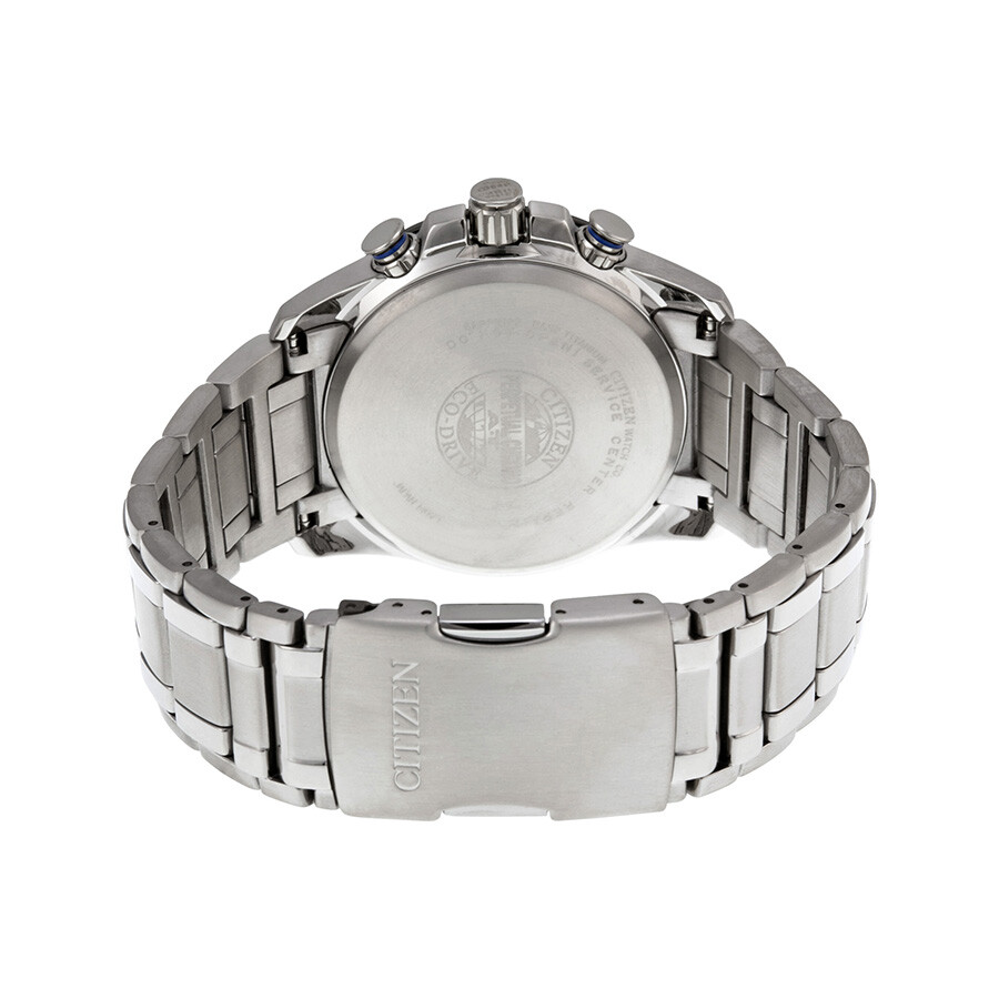 Citizen Perpetual Chrono A-T Eco-Drive Titanium Chronograph Men's Watch ...