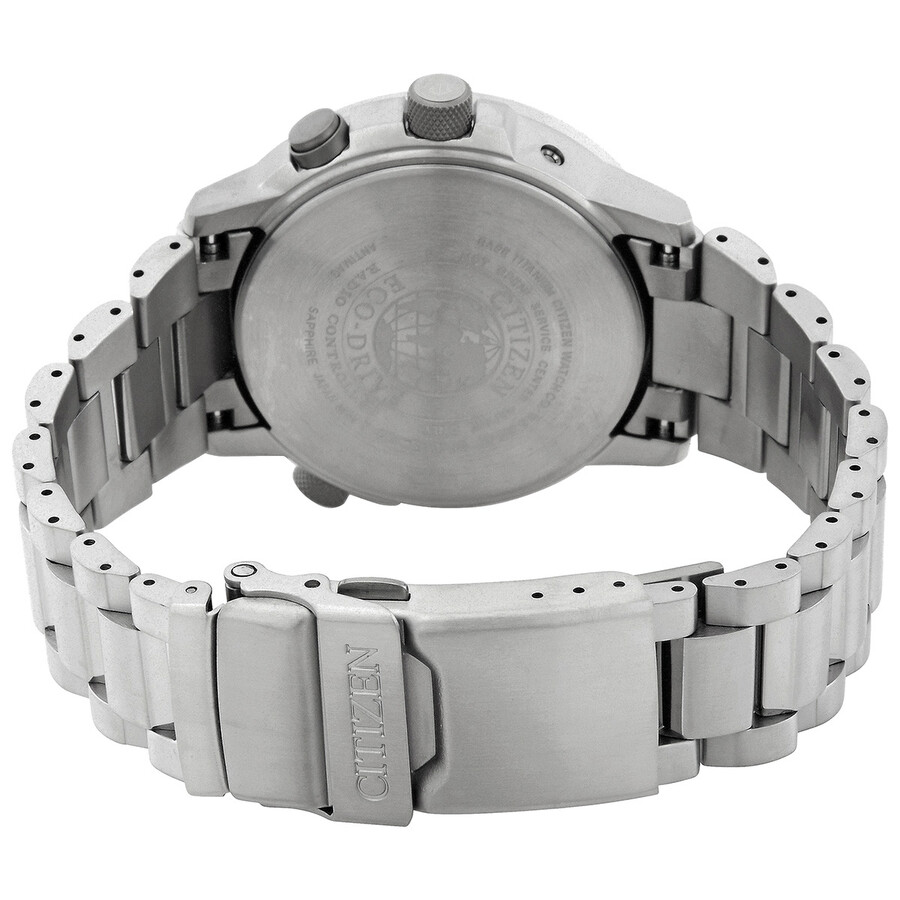 Citizen Perpetual World Time GMT Eco-Drive Black Dial Men's Watch ...