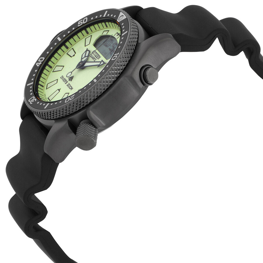 Citizen Promaster Aqualand Quartz Analog-Digital White Dial Men's Watch JP2007-17W - Watches ...