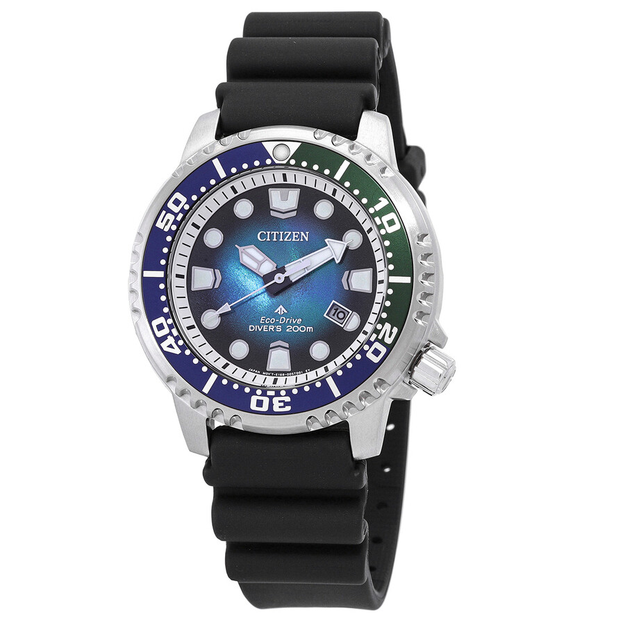 Citizen Promaster Dive Eco-Drive Blue Dial Men's Watch BN0166-01L 4974374335944 - Watches ...