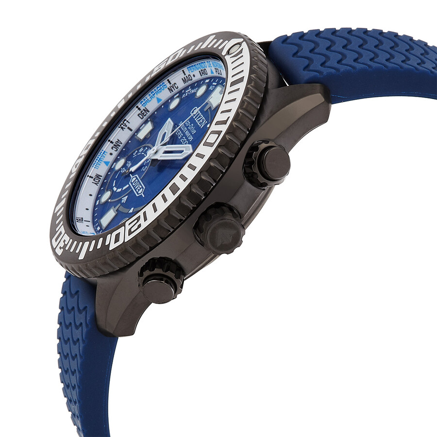 Citizen Promaster Satellite Wave GPS Diver Eco-Drive Blue Dial Men's ...