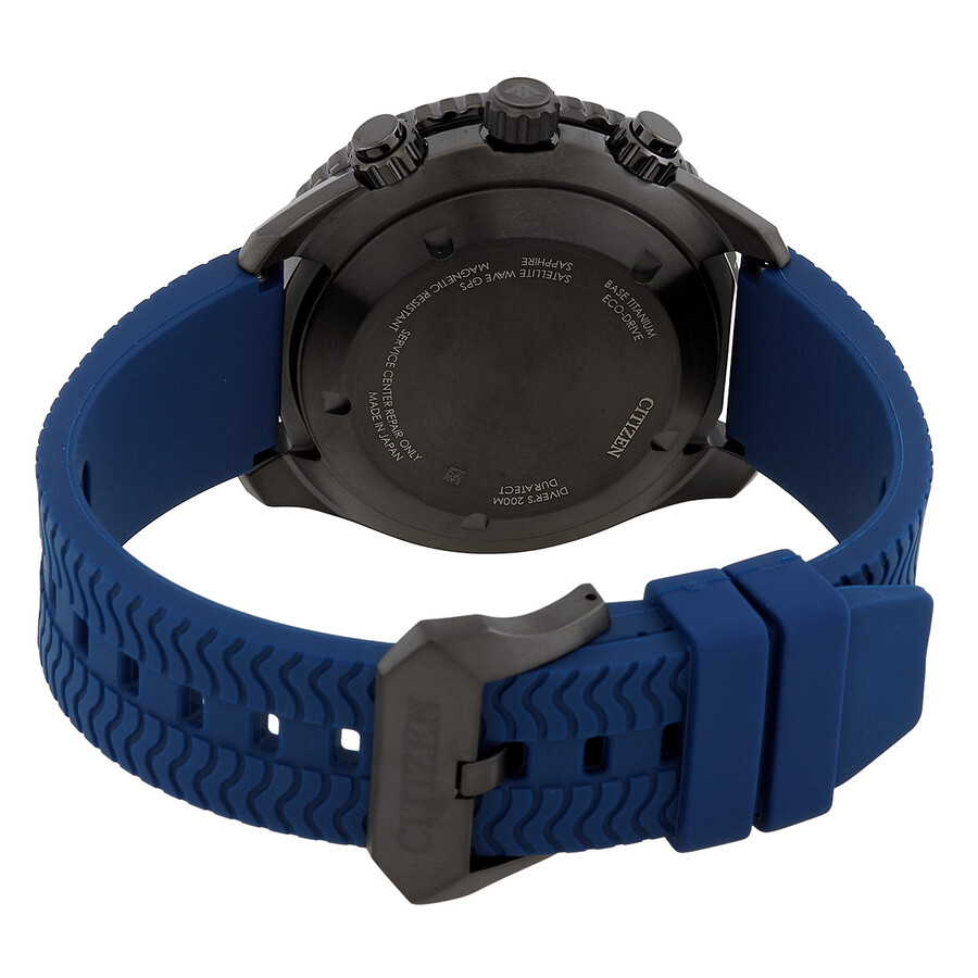Citizen Promaster Satellite Wave GPS Diver Eco-Drive Blue Dial Men's ...