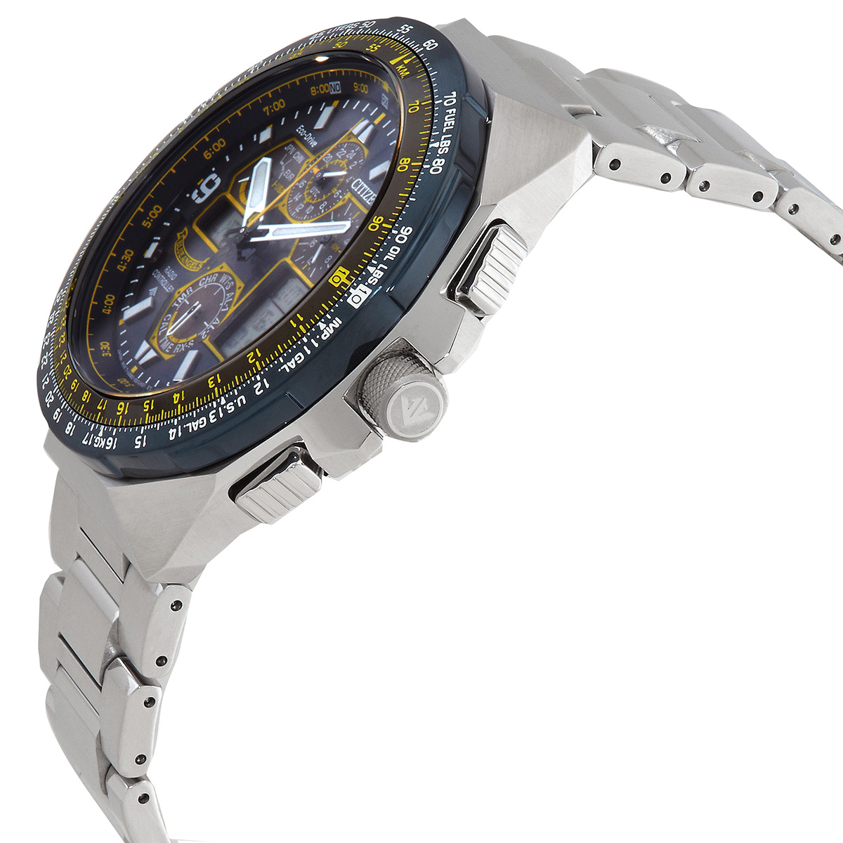 Citizen Promaster Skyhawk A-T Blue Angels Limited Edition Blue Dial Men ...