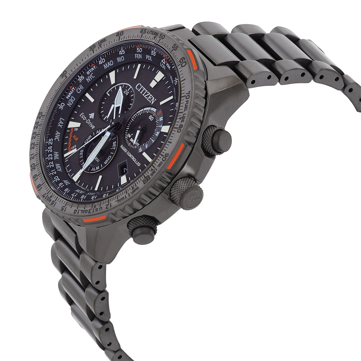 Citizen Quartz Black Dial Watch CB5007-51H 4974374277824 - Watches ...
