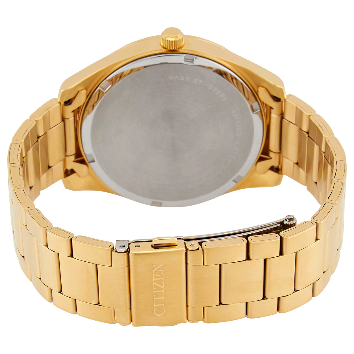 Citizen Quartz Blue Dial Gold-tone Men's Watch BI1032-58L 4974374296313 ...