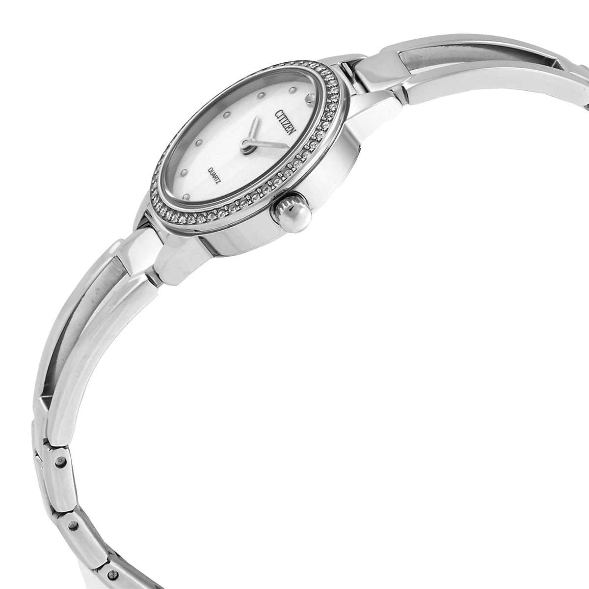 Citizen Quartz Crystal White Dial Ladies Watch EZ7011-88A 013205154836 ...