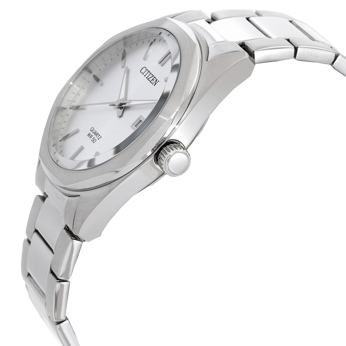 Citizen Quartz Silver Dial Men's Watch BI5110-54A 4974374336897 ...