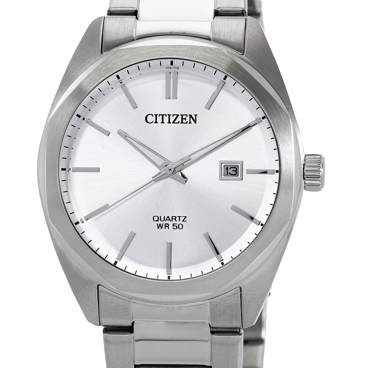 Citizen Quartz Silver Dial Men's Watch BI5110-54A 4974374336897 ...
