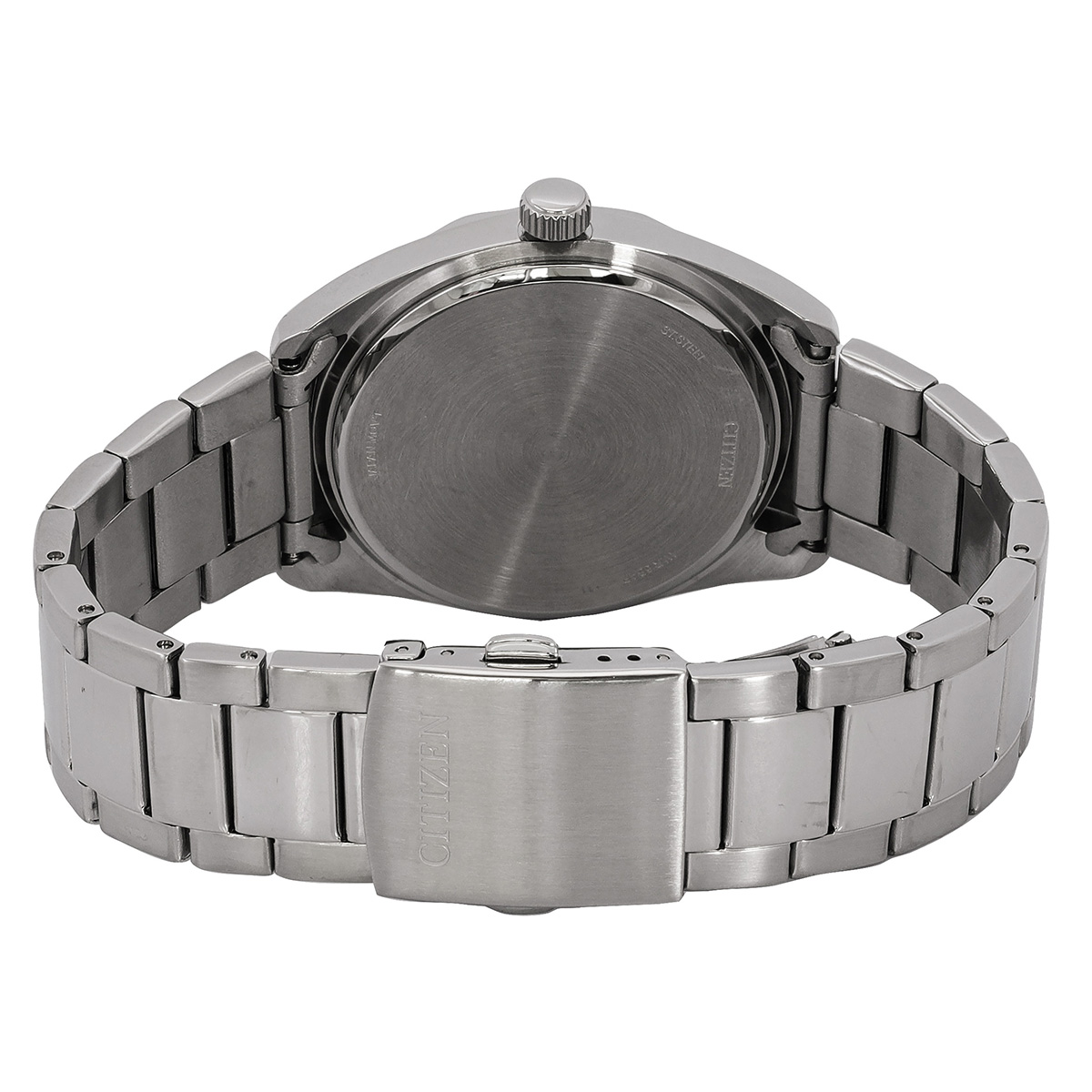 Citizen Quartz Stainless Steel Black Dial Men's Watch BI5110-54E ...
