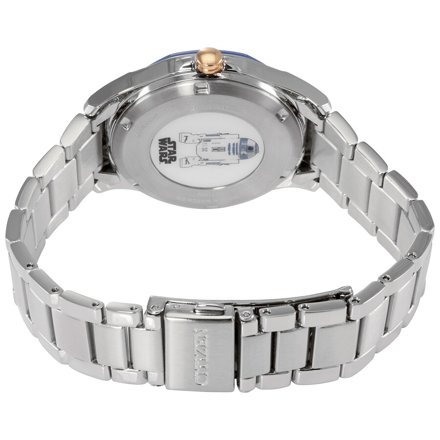 Citizen R2-D2 Star Wars Classic Silver Dial Ladies Watch FE7050-50W ...