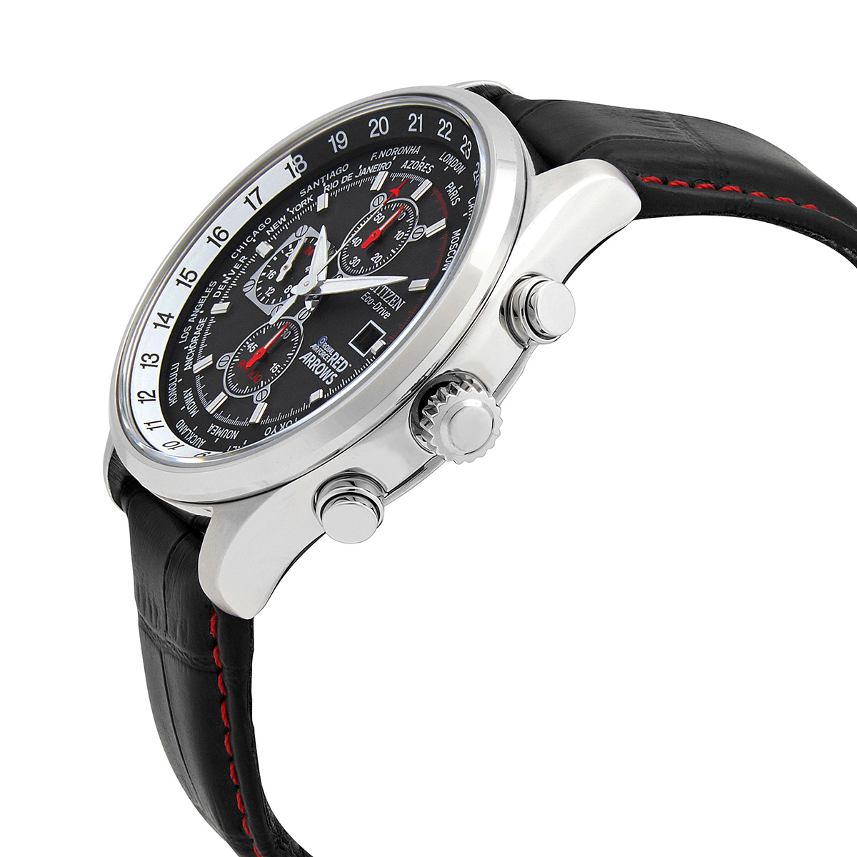 Citizen Red Arrows Chronograph Black Dial Men's Watch CA0080-03E ...