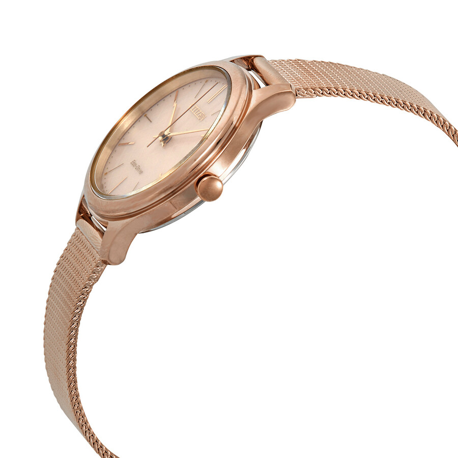 Citizen Rose Dial Rose Gold-tone Ladies Watch EM0503-83X 4974374266316 ...