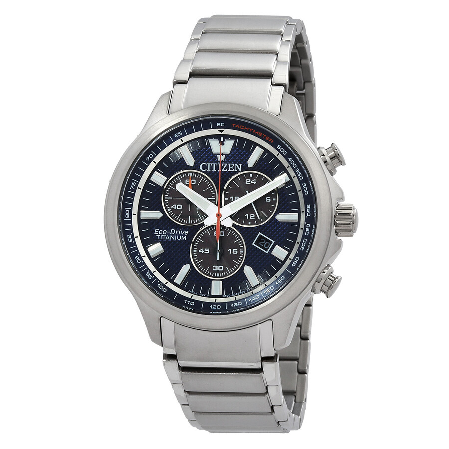 Citizen Weekender Chronograph Quartz Blue Dial Men's Watch AT2471-58L ...