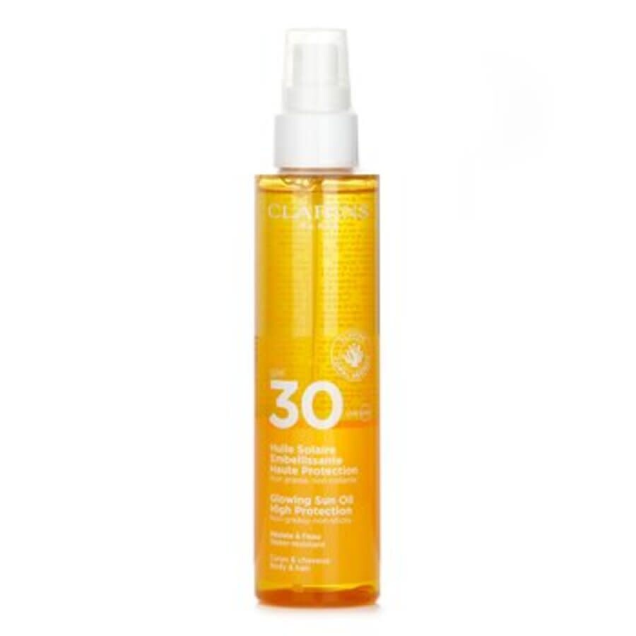 Clarin Glowing Sun Body Oil High Protection SPF 30 Mist 5.0 oz Mist ...