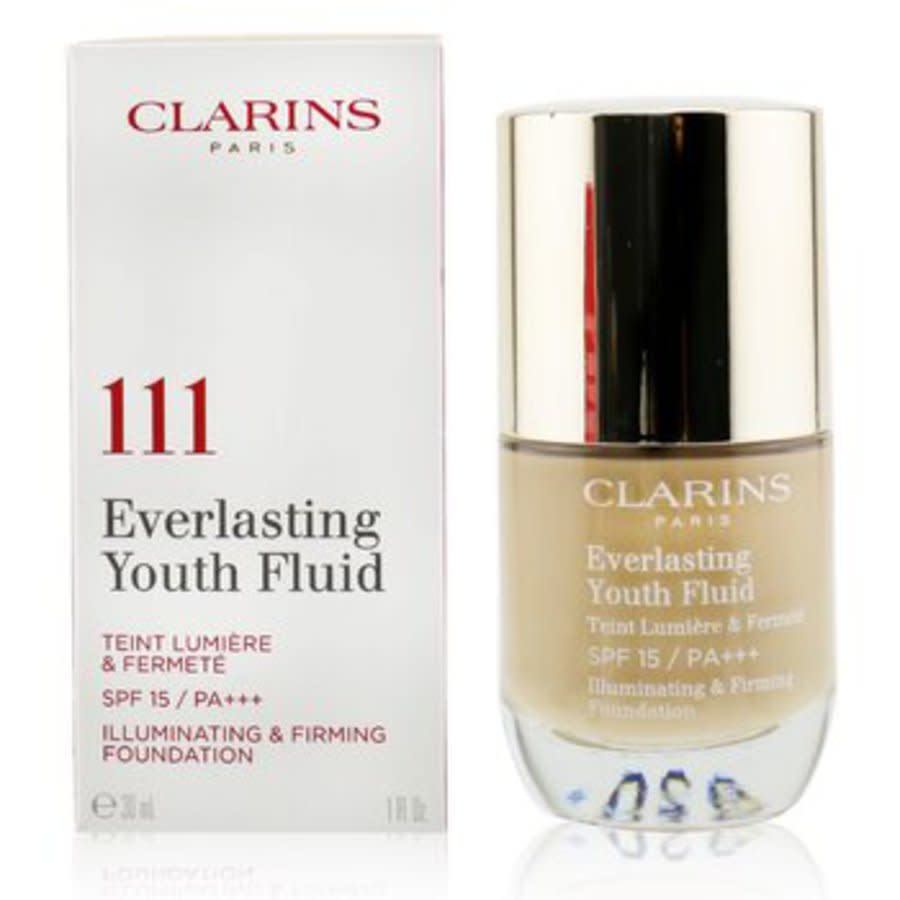Clarins - Everlasting Youth Fluid Illuminating & Firming Foundation SPF ...