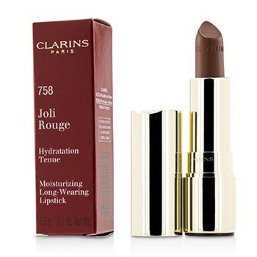 Clarins - Joli Rouge (Long Wearing Moisturizing Lipstick) - # 758 Sandy ...