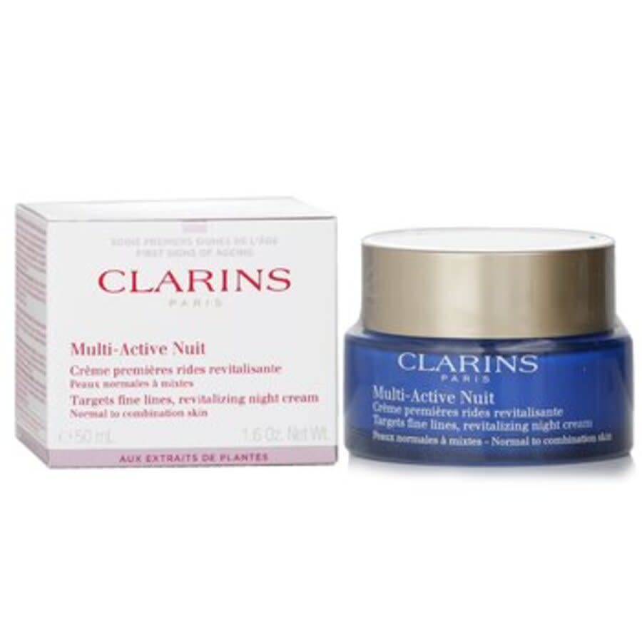 Clarins Multi Active Night Targets Fine Lines Revitalizing Night Cream ...
