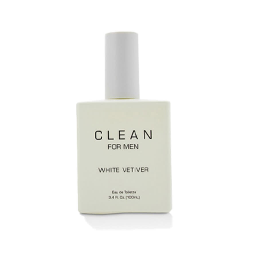 Clean Men's White Vetiver EDT Spray 3.4 oz Fragrances 874034008185 ...