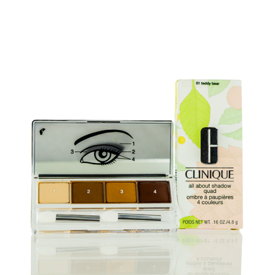 Clinique / All About Shadow Quad No.01 Teddy Bear .16 oz 020714587307 ...