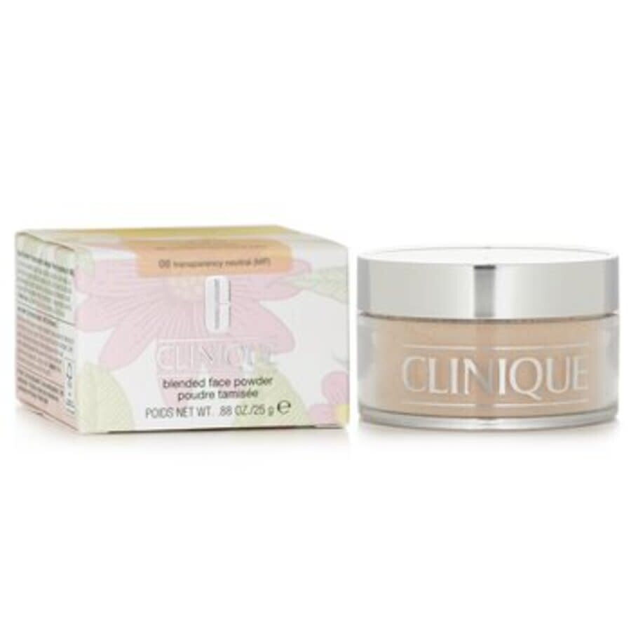 Clinique Blended Face Powder 0.88 oz # 08 Transparency Neutral Makeup ...
