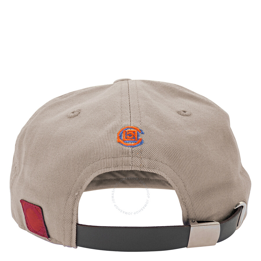 Clot Men's Black Beige Logo Dad Cap, Size One Size CLCP22S60010-BEIGE ...