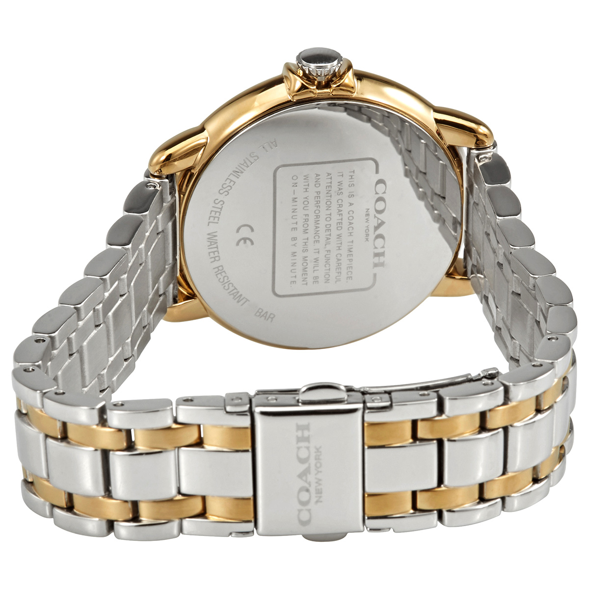 Coach ARDEN White Dial Two-tone Ladies Watch 14503600 - Watches, Arden ...