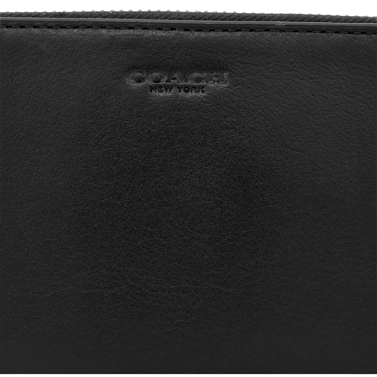 Coach Black Sport Calf Leather Accordion Wallet - Black 5014 BLK ...