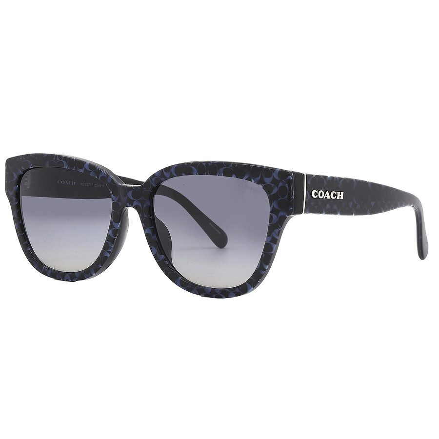 Coach Blue Gradient Cat Eye Ladies Sunglasses HC8379F 57654L 57 ...