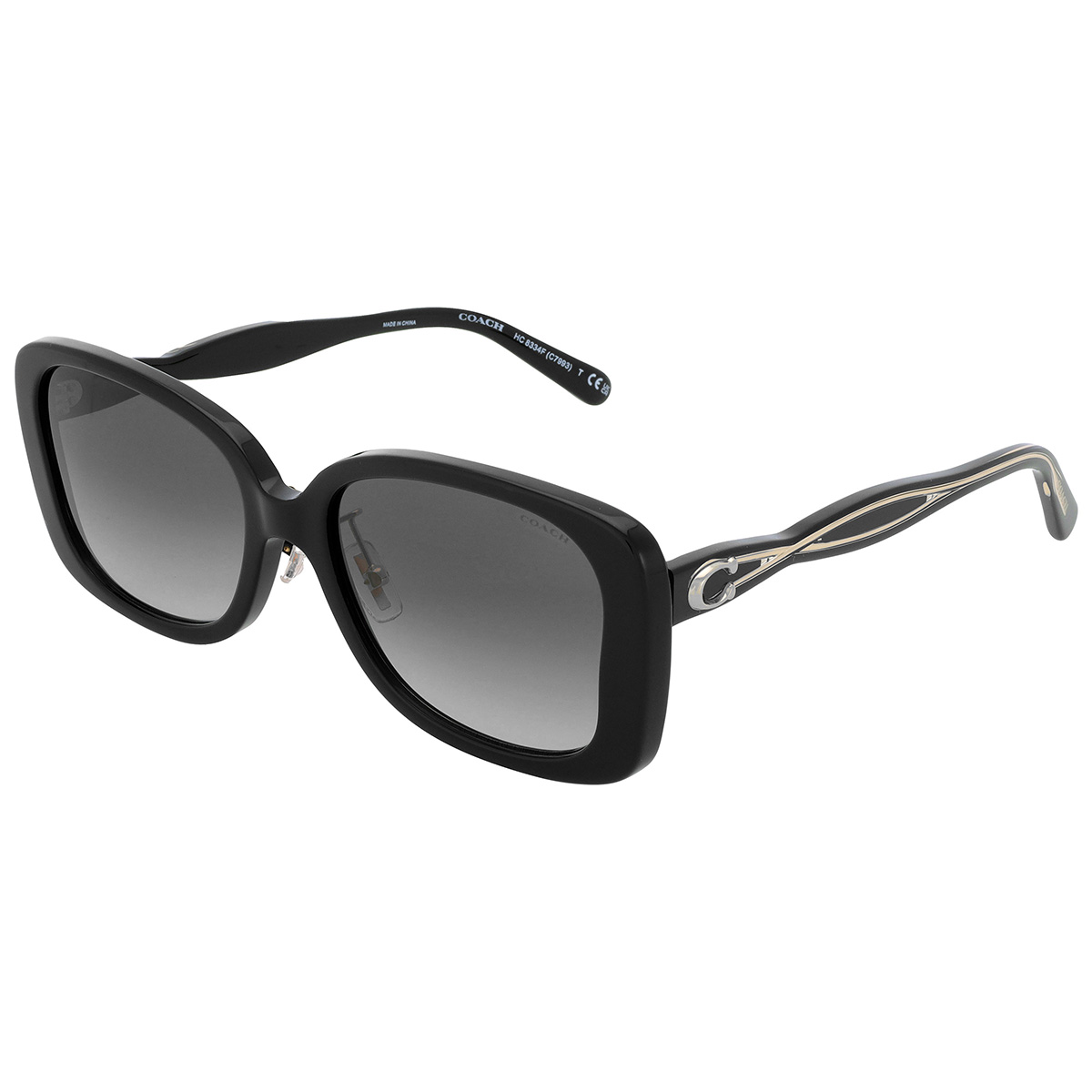 Coach Grey Gradient Butterfly Men's Sunglasses HC8334F 50023C 55 ...