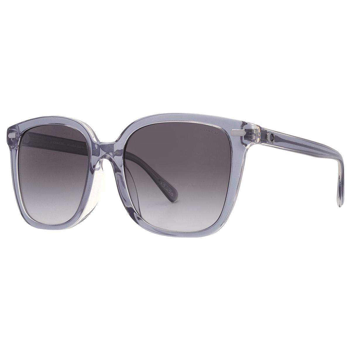 Coach Grey Gradient Square Ladies Sunglasses HC8381F 57808G 56 ...