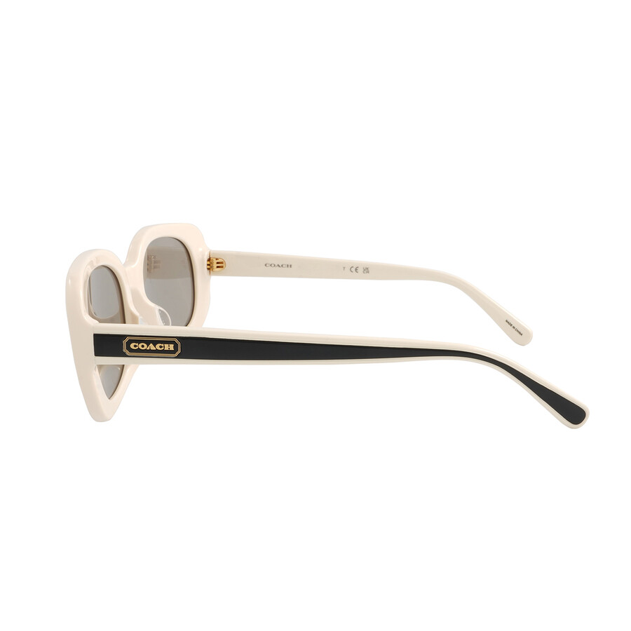 Coach Grey Oval Ladies Sunglasses HC8358U 56863 54 725125387439 ...