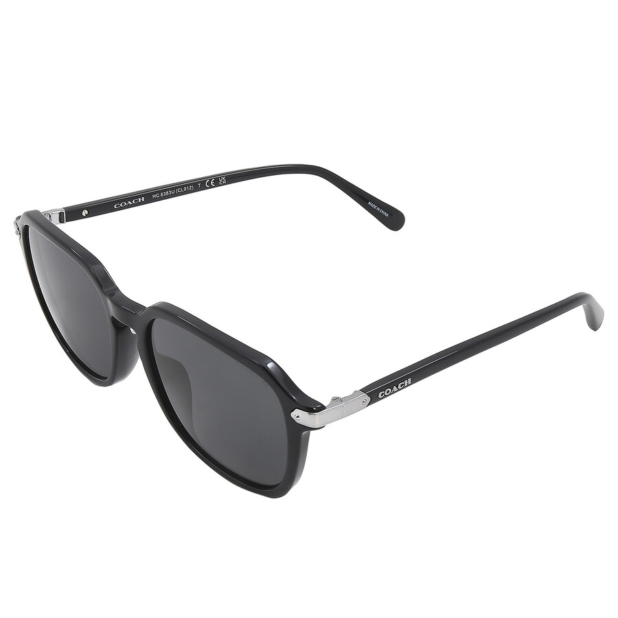 Coach Grey Square Men's Sunglasses HC8383U 500287 55 725125400183 ...