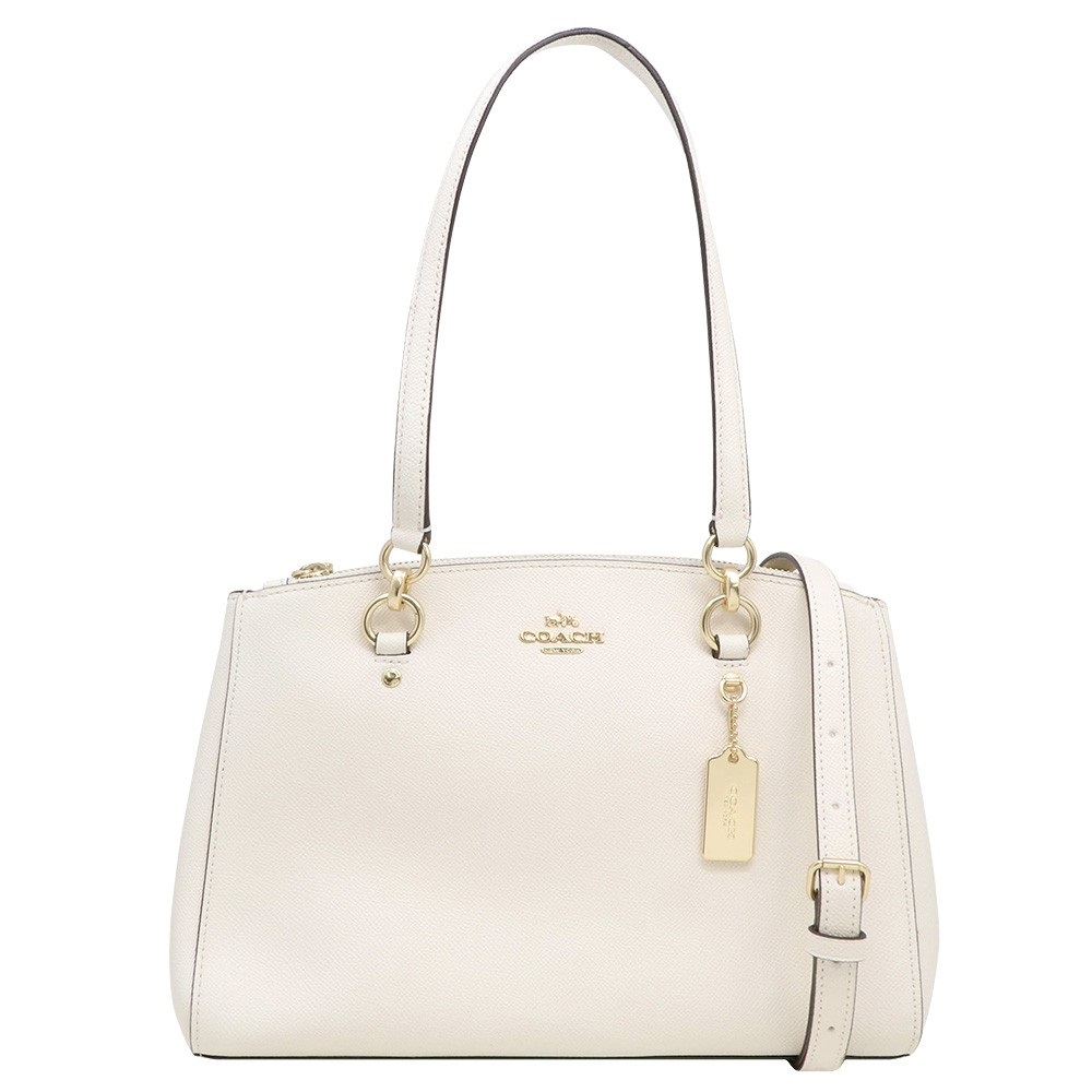 Coach Ladies Etta Crossgrain Carryall Satchel - Chalk F76938IMCHK ...