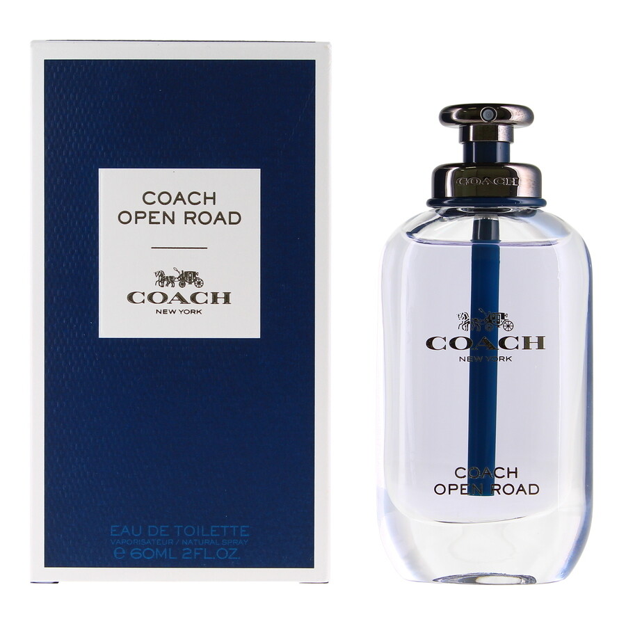Coach Men's Open Road EDT 2 oz Fragrances 847666038301 - Fragrances & Beauty, Open Road - Jomashop