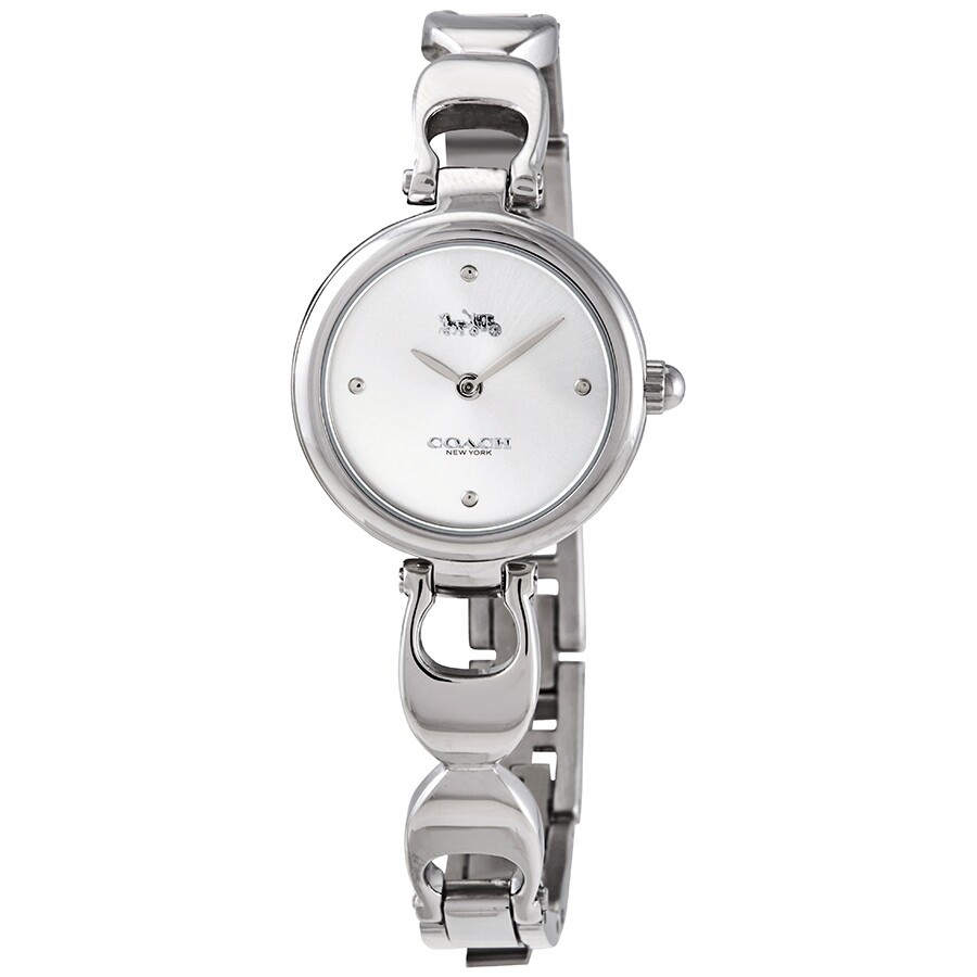 Coach Park Signature C Quartz Silver Dial Ladies Watch 14503174 ...