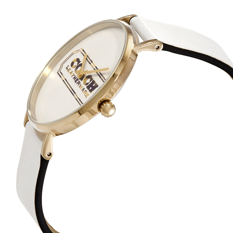 Coach Perry Quartz Chalk Dial Ladies Watch 14503711 885997389433 ...