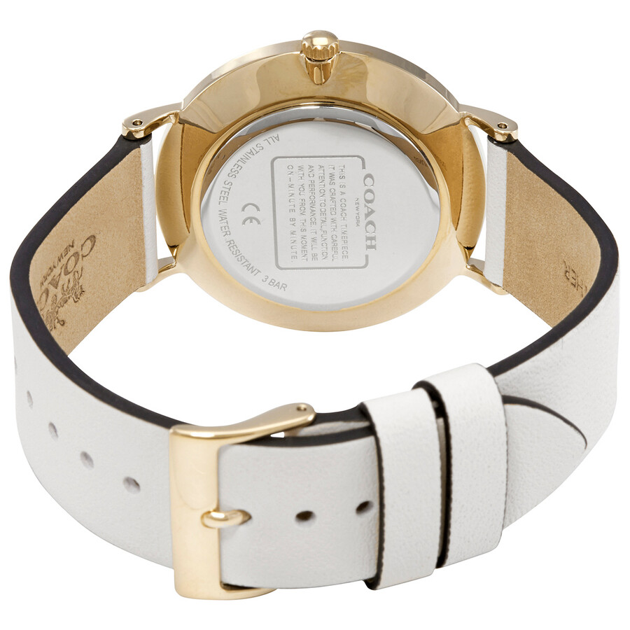 Coach Perry Quartz Chalk Dial Ladies Watch 14503711 885997389433 ...