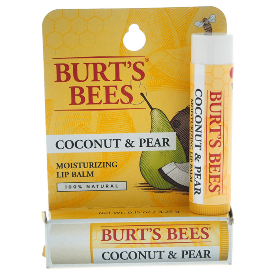 Burt'S Bees Coconut and Pear Moisturizing Lip Balm Blister by Burts ...