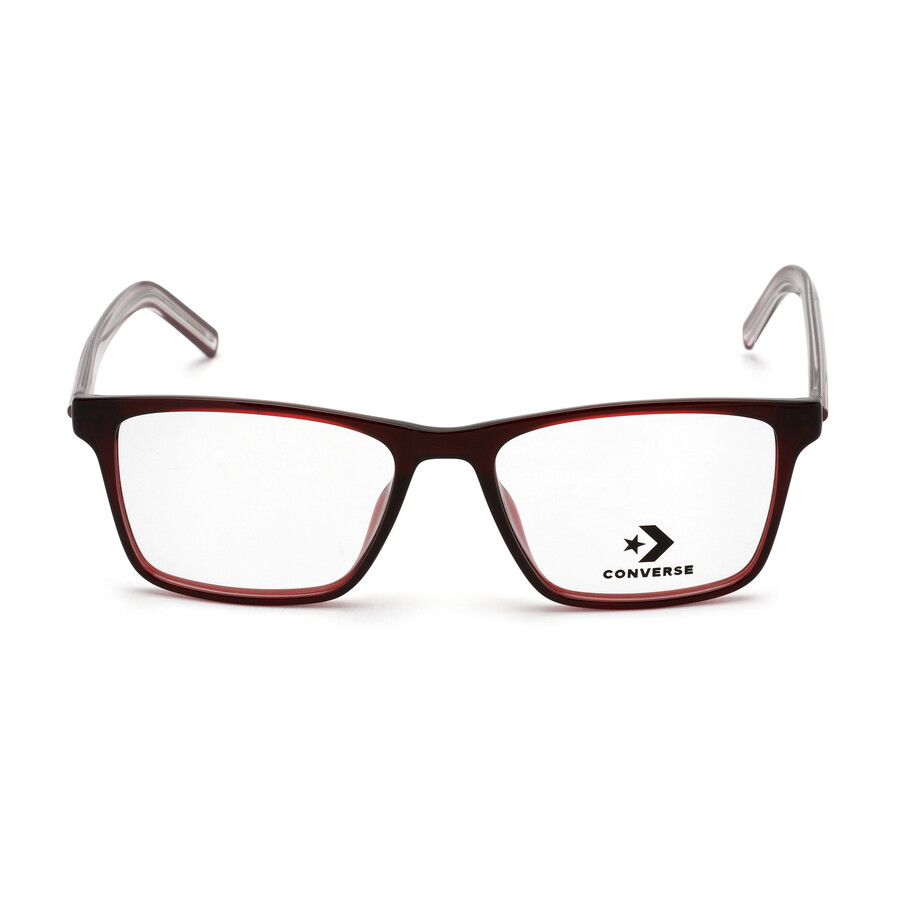 Converse Men's Red Rectangular Eyeglass Frames CV501261054 886895508261 ...